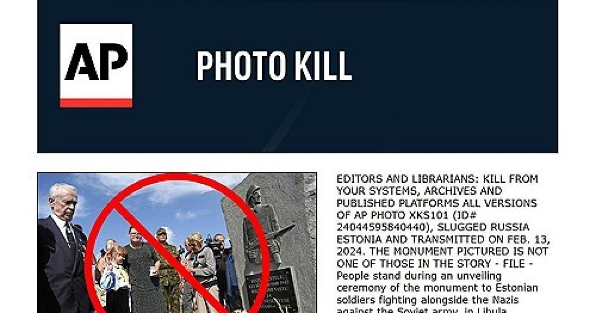 PHOTO KILL Russia Estonia