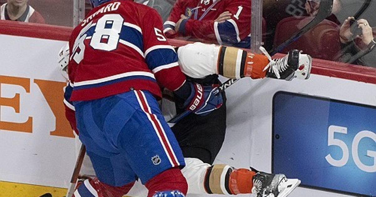 Ducks Canadiens Hockey