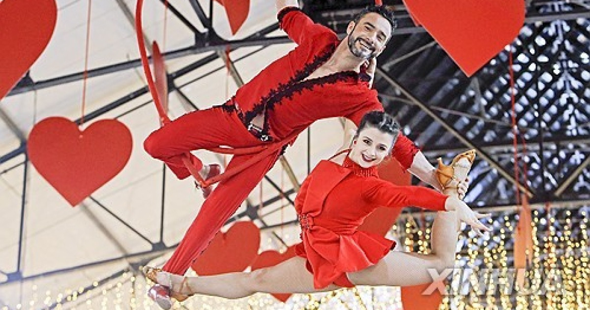 ROMANIA-BUCHAREST-VALENTINE'S DAY EVENT