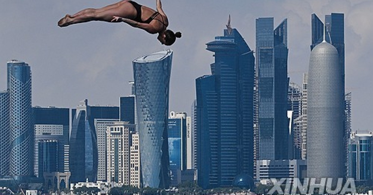 (SP)QATAR-DOHA-HIGH DIVING-WORLD AQUATICS CHAMPIONSHIPS-WOMEN'S 20M