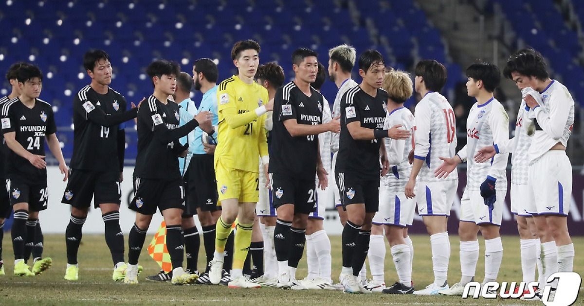 울산 HD FC, ACL 16강 1차전서 고후 3대 0 승리