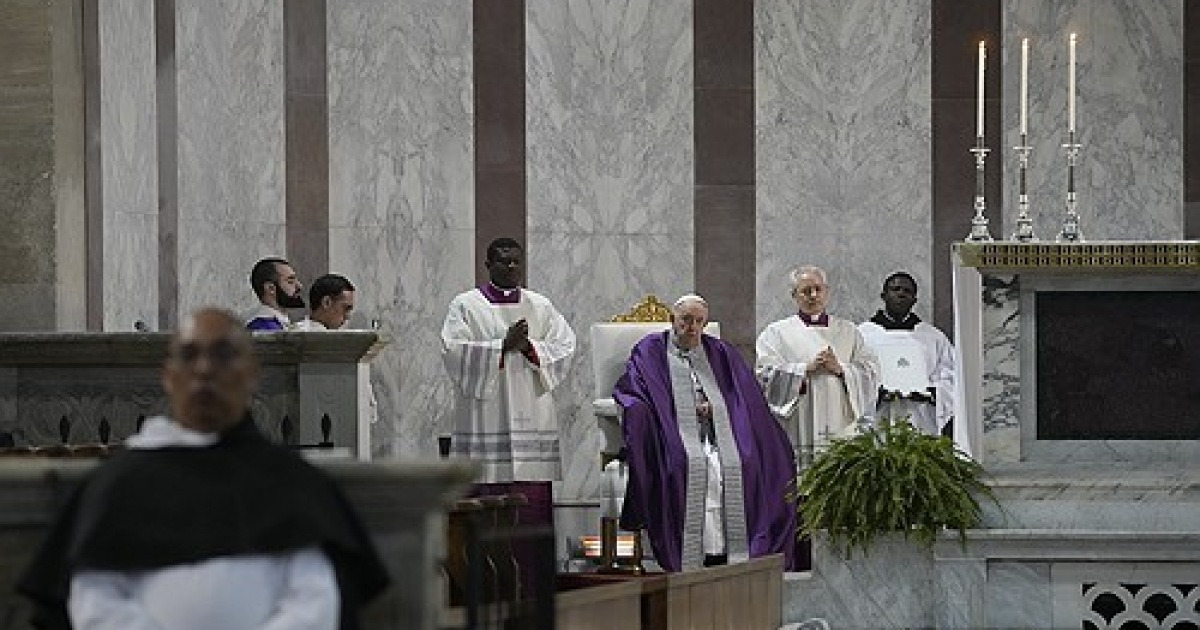 Italy Pope Ash Wednesday