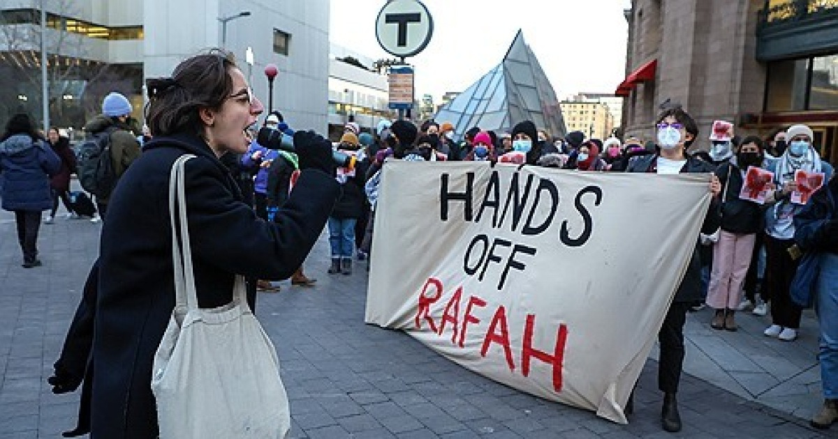 Massachusetts Israel Palestinians