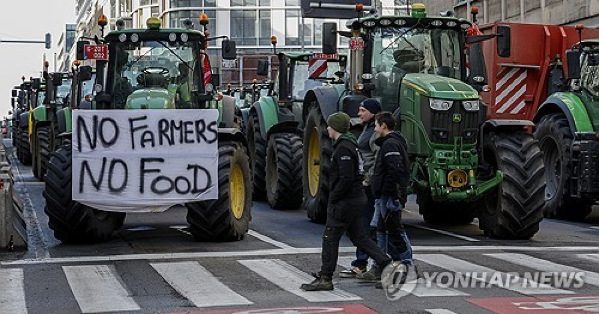 Europe Farmer's Plight