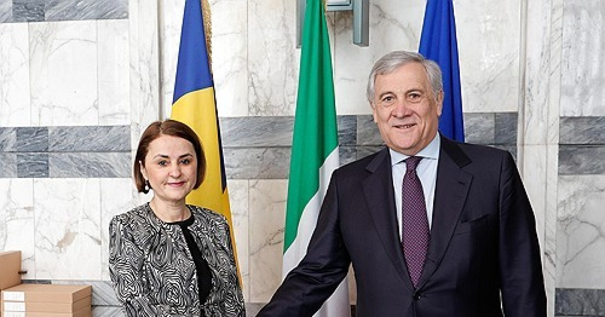 ITALY ROMANIA DIPLOMACY