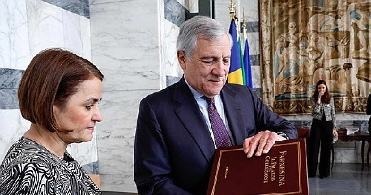 ITALY ROMANIA DIPLOMACY