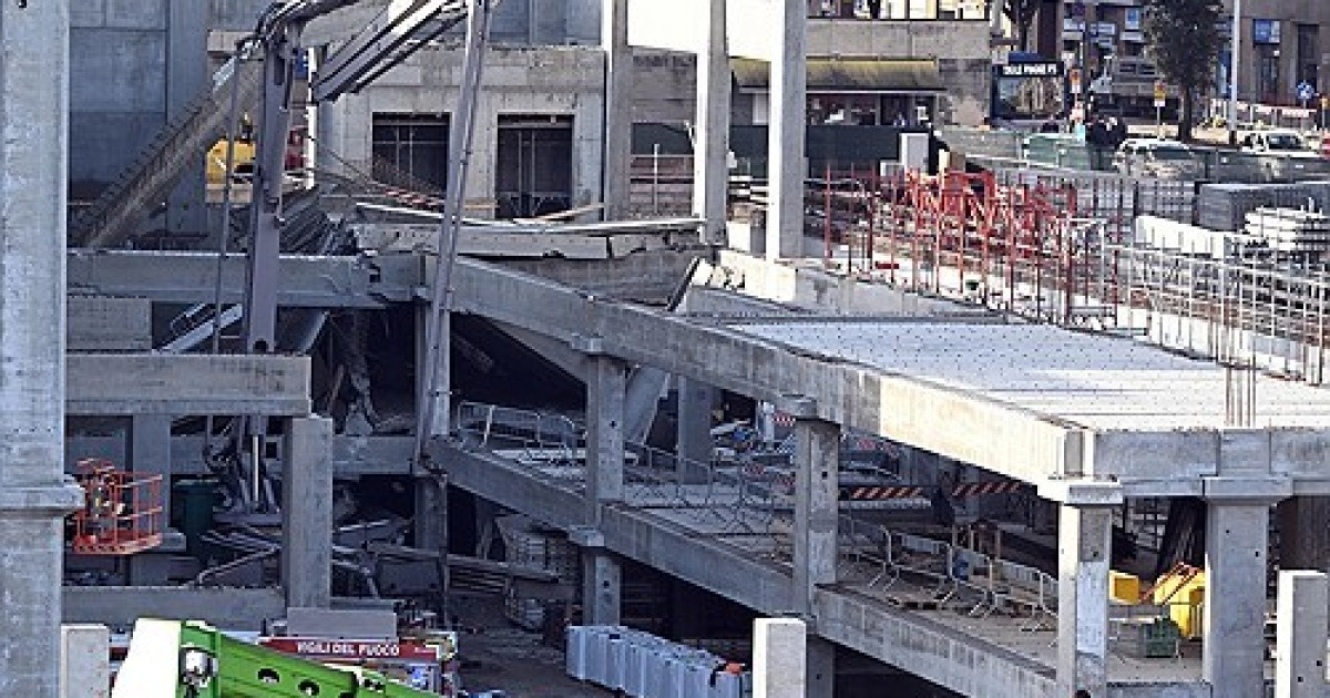 ITALY CONSTRUCTION SITE COLLAPSE