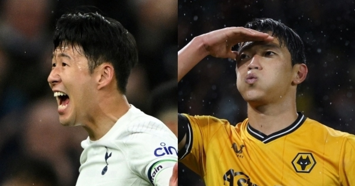 ‘코리안 더비’ SON vs HWANG 대전 열렸다! 토트넘-울버햄튼, 25R 선발 명단 발표 [EPL]