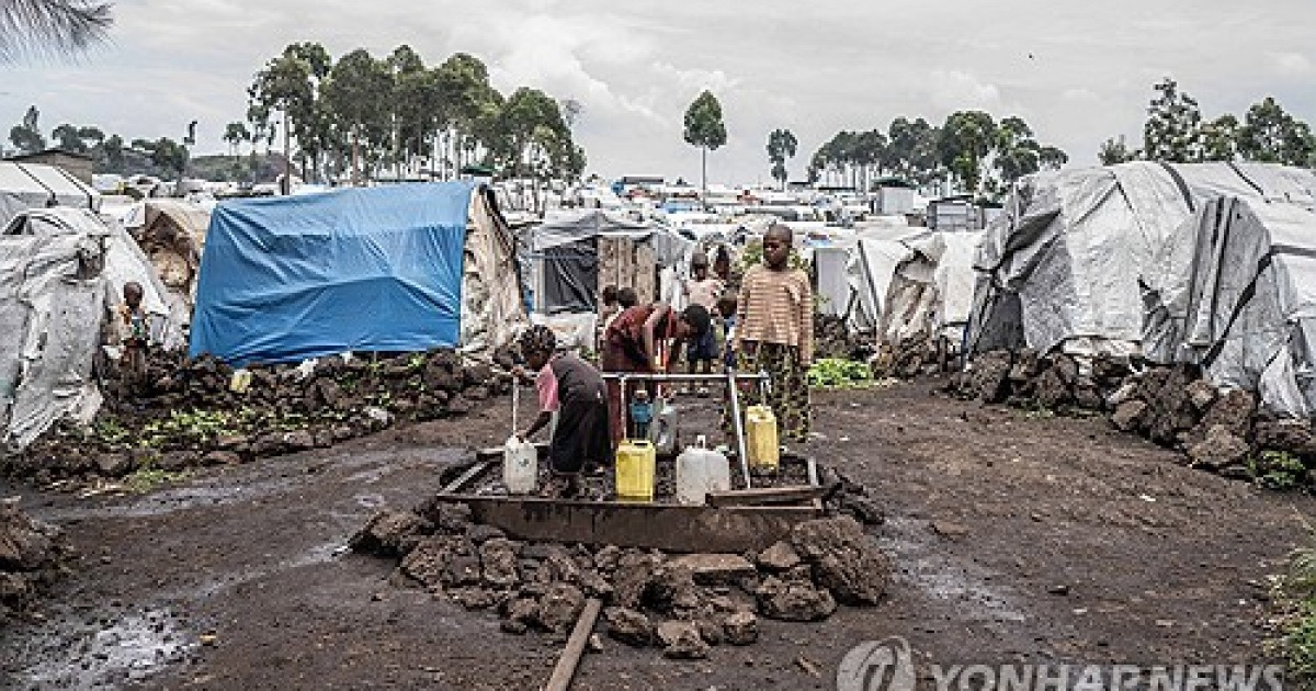 DRC BULENGO REFUGEE CAMP