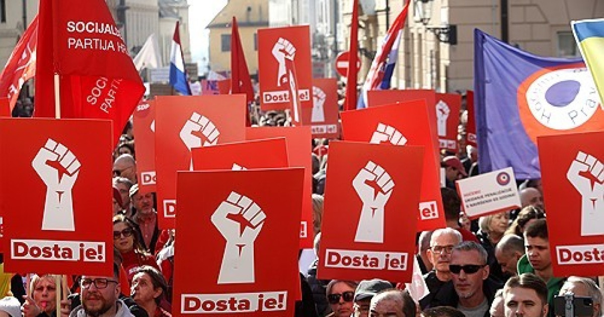 CROATIA PROTEST