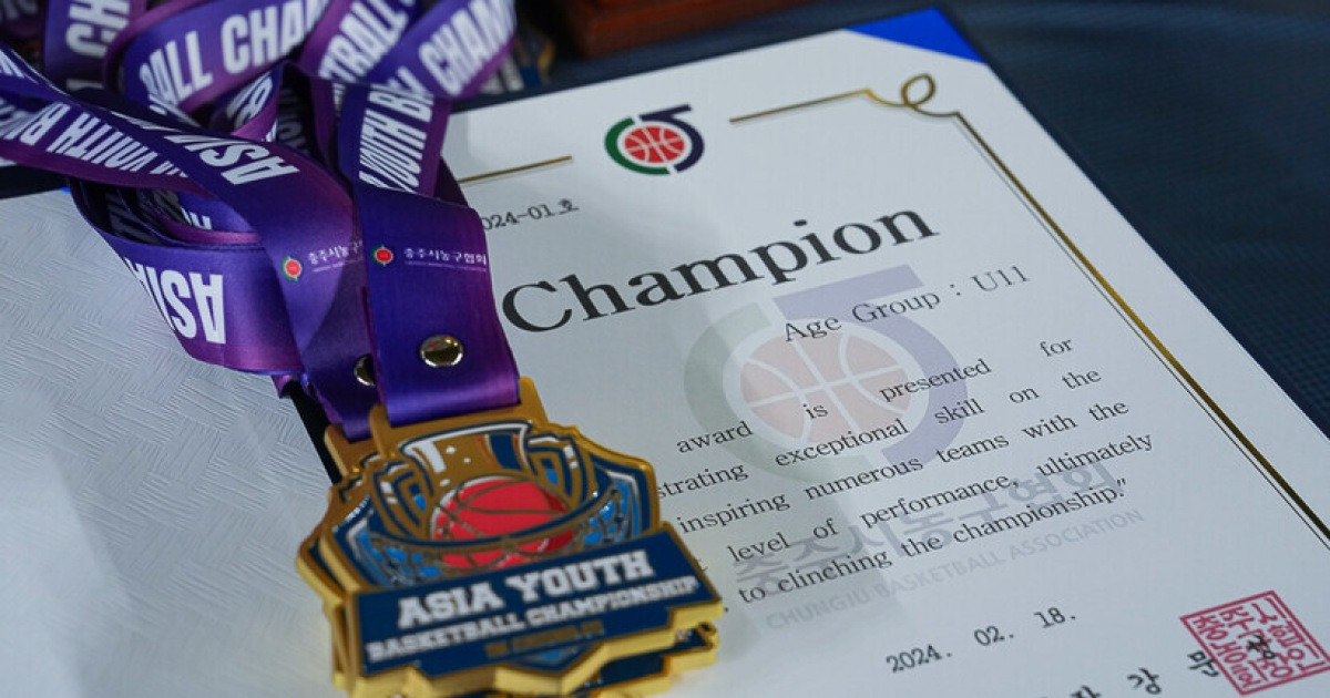 [AYBC] 2024 아시아 유스 바스켓볼 챔피언십 IN 충주 시상식 화보