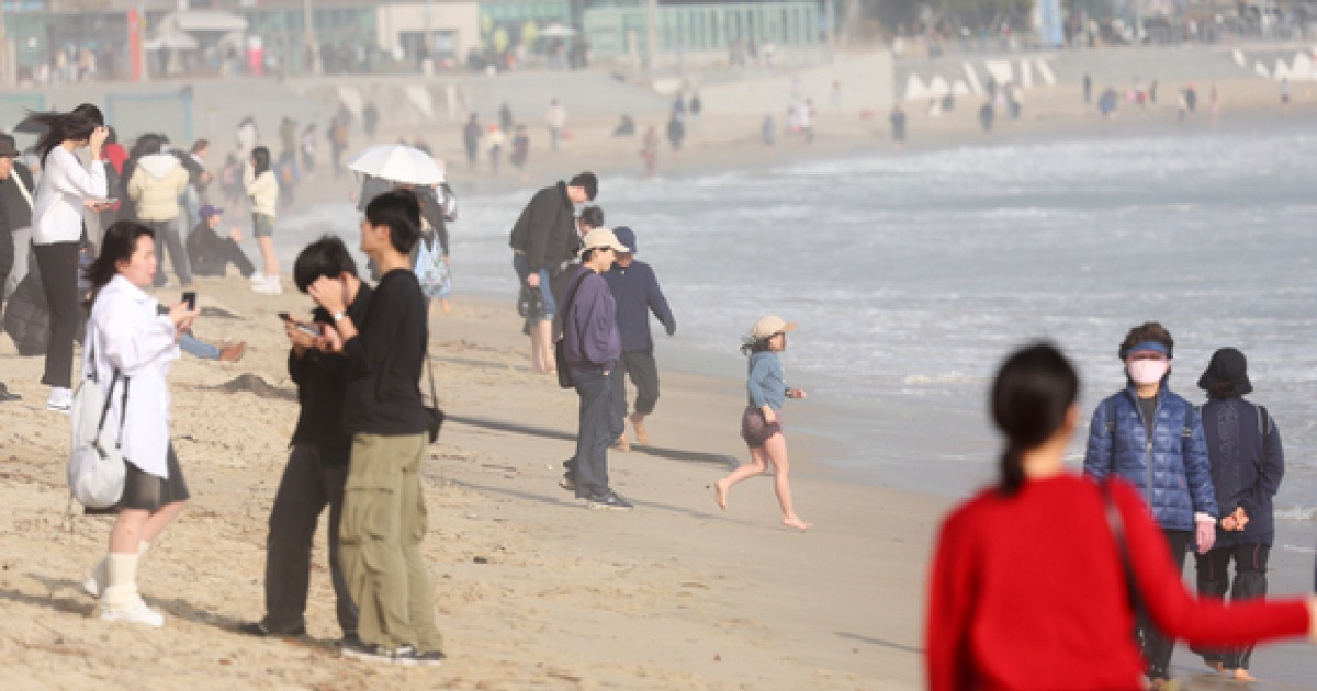 Spring comes early to Busan