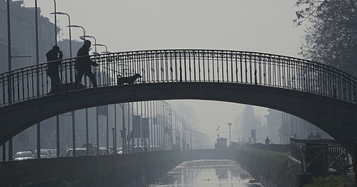 Italy Milan Smog