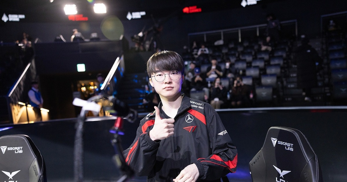 T1, '페이커' LCK 900전 대기록과 함께 1R 1위 마무리