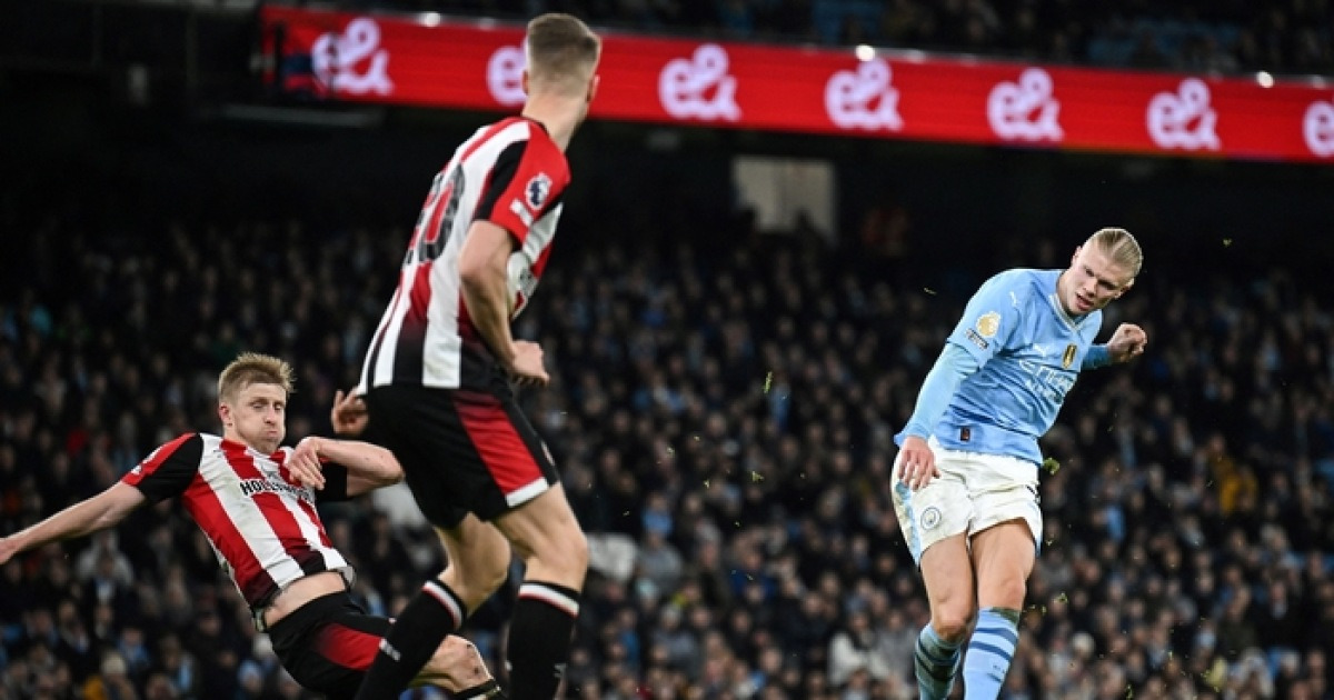 ‘첼시전 9개 슛 불발’은 잊으라!...홀란, EPL 17호골 폭발...맨시티 25개 슛에도 1-0 신승