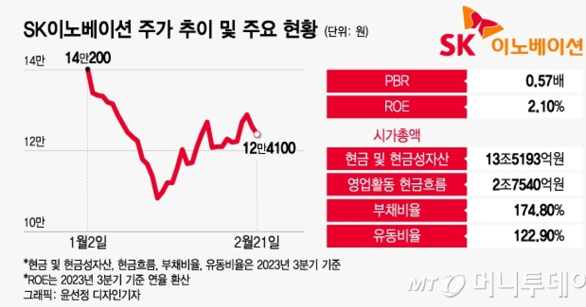 PBR 0.6배 현금부자 SK이노, 밸류업 열외이유 [밸류업 종목대해부]