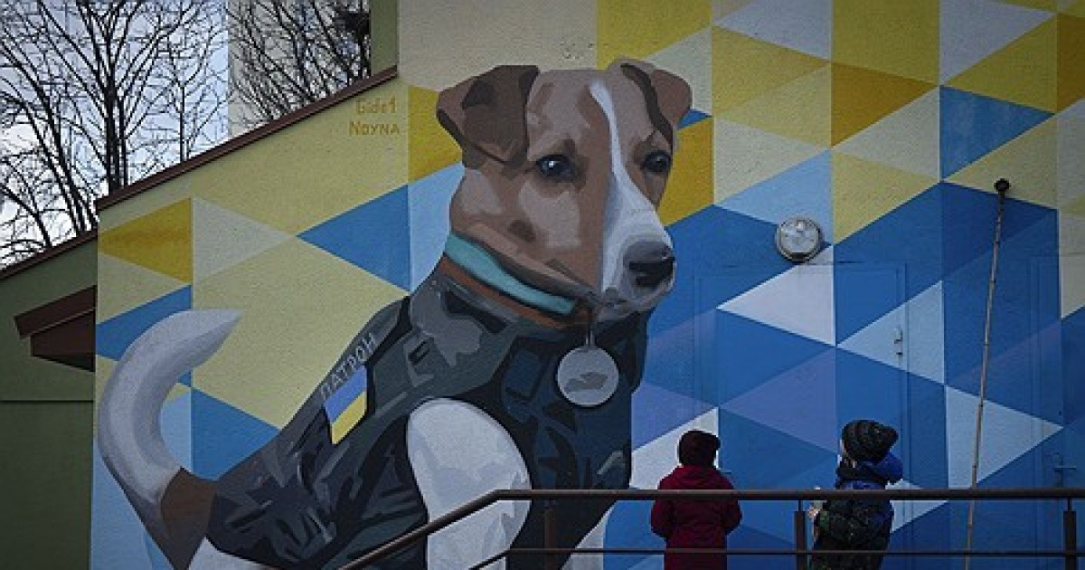 Russia Ukraine War Murals Photo Gallery