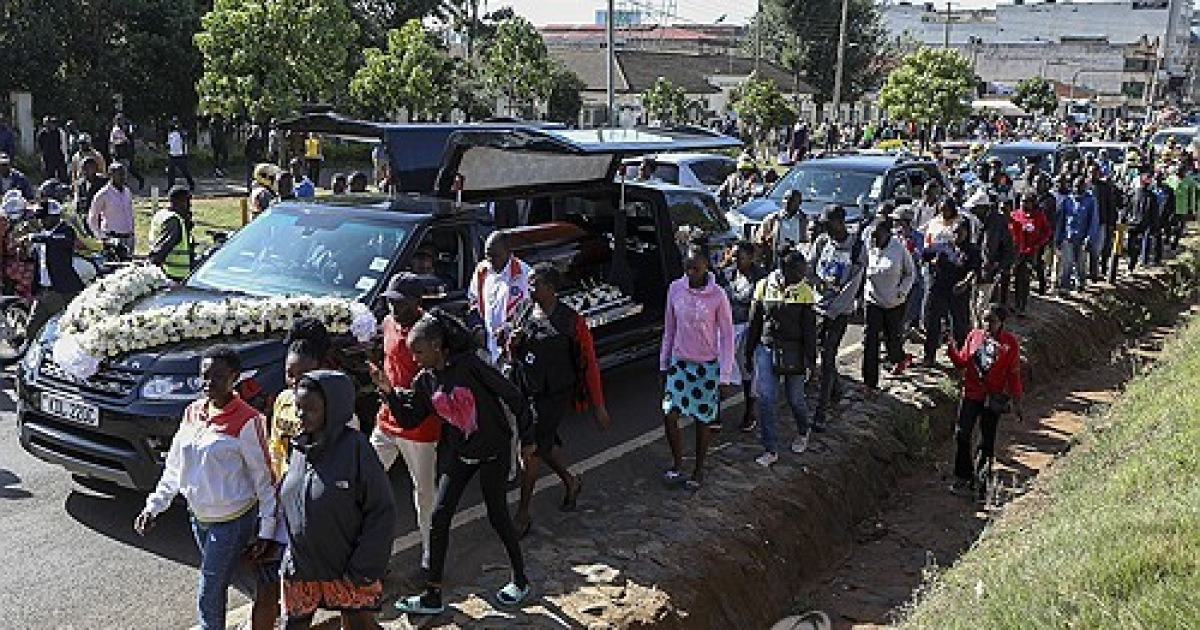 KENYA ATHLETICS KELVIN KIPTUM FUNERAL