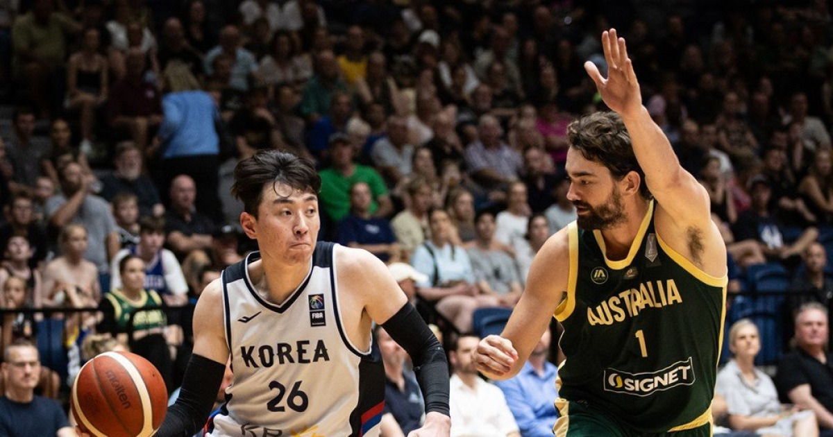 ‘21점·14R’ 라건아 활약에도 한국, 4Q 호주에 역전패 [FIBA 아시아컵]
