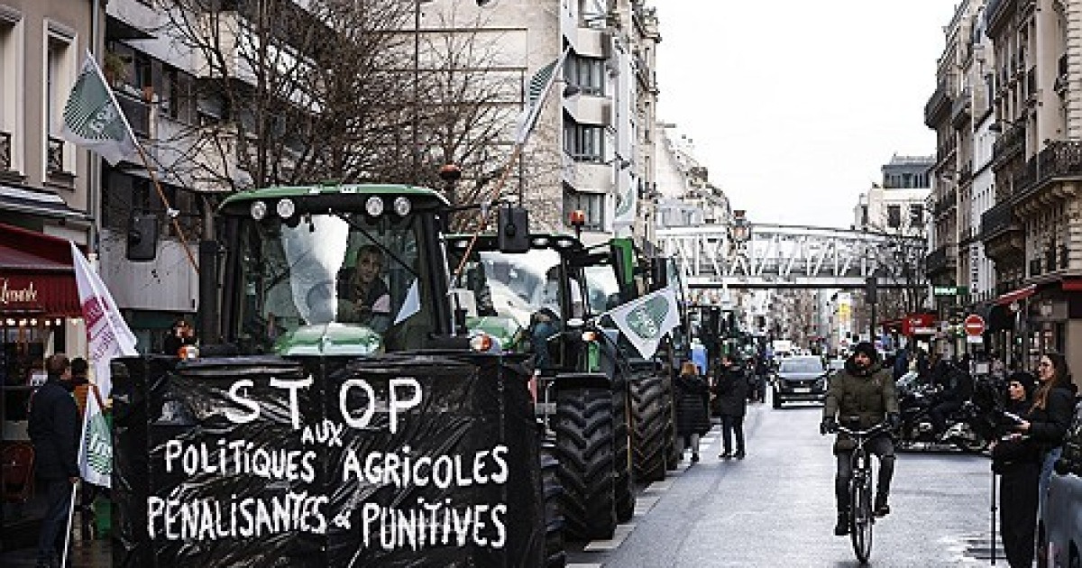 FRANCE FARMERS PROTEST