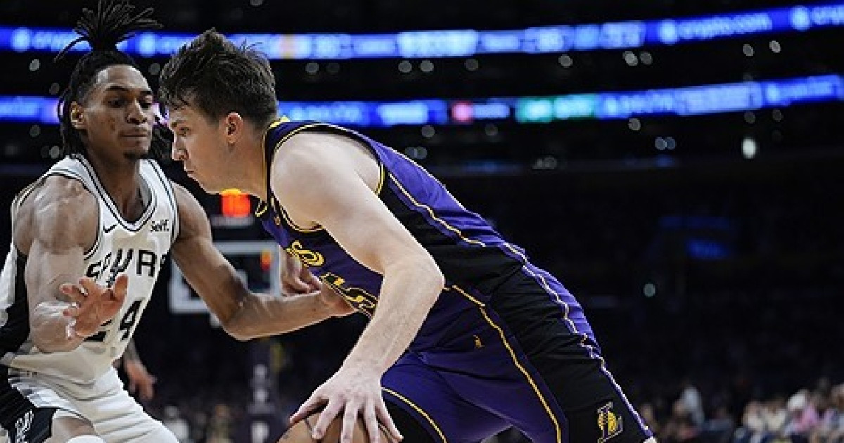 Spurs Lakers Basketball