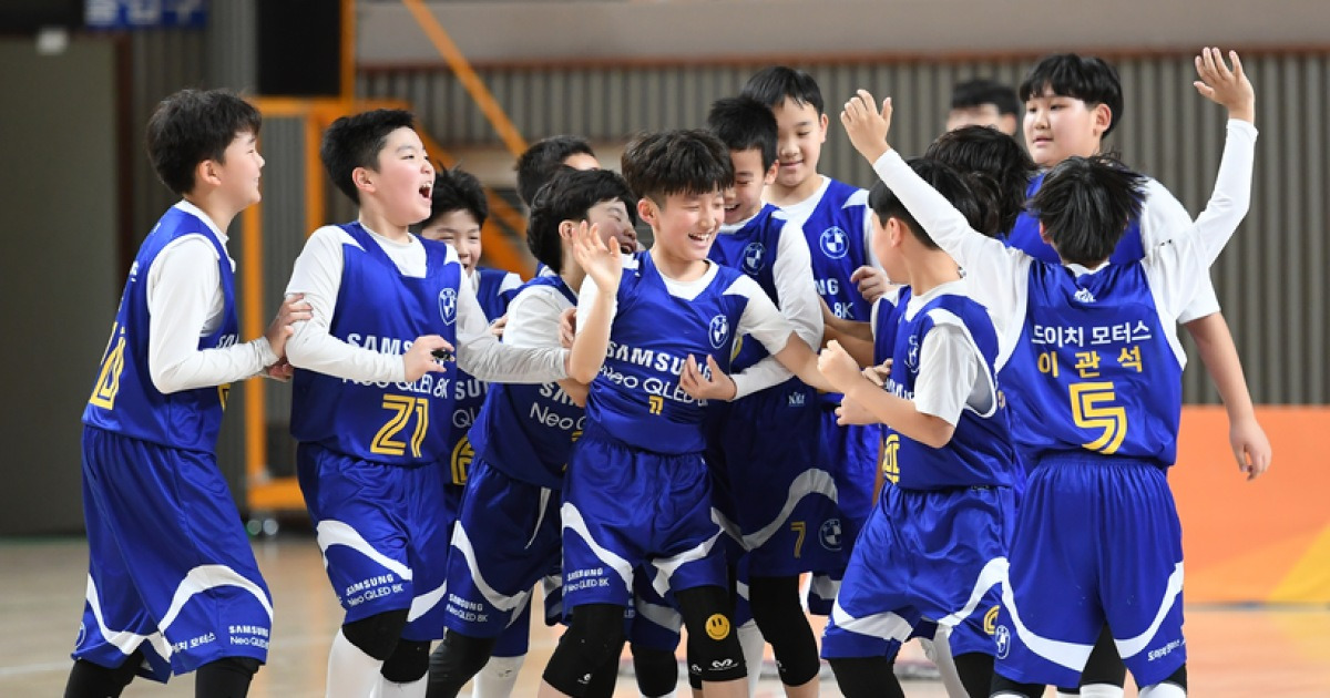 [KBL주말리그] ‘상주 최고의 심장’ 이제이 빛난 삼성, SK 꺾고 U10 우승