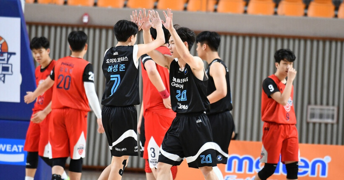 [JB화보] 2024 KBL 주말리그, U15 삼성과 현대모비스 결승 경기 화보 (삼성 40-19 현대모비스)