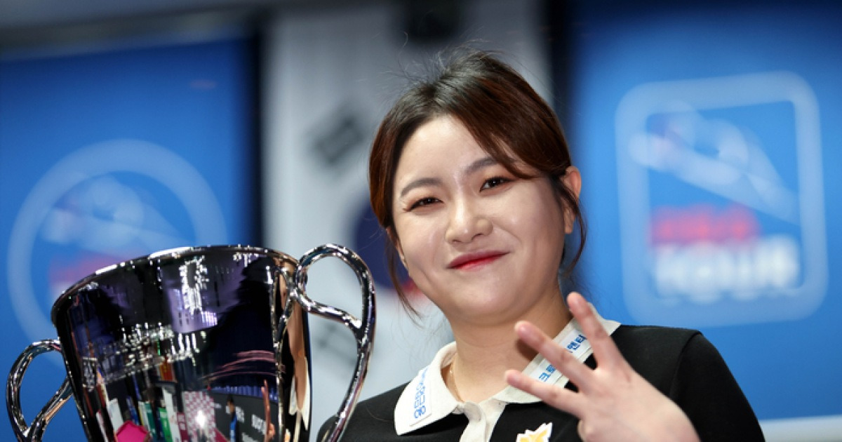 ‘97분 종료+최고 애버리지’ 김민아 LPBA 결승 역사 새로 썼다…찬란한 3승 달성 [SS현장속으로]