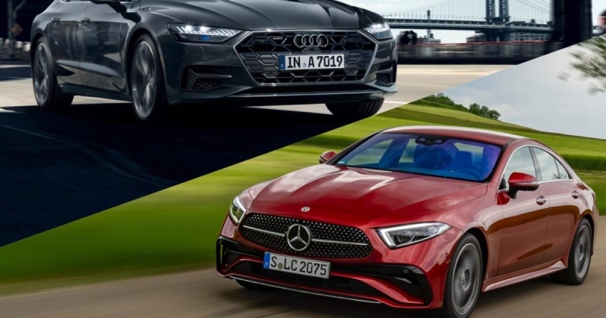 승차감과 스타일 양립한 쿠페형 세단, A7 55 TFSI 콰트로 vs. CLS 450 4매틱..승자는? | 데일리카