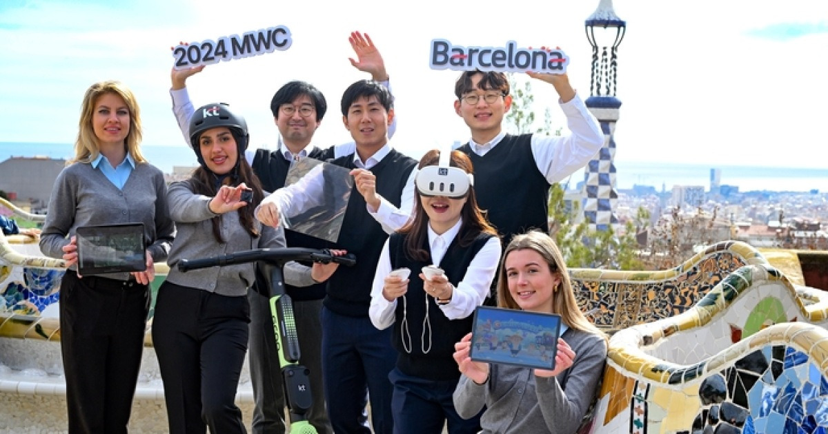 [MWC24] KT, MWC서 신기술 대거 선보여