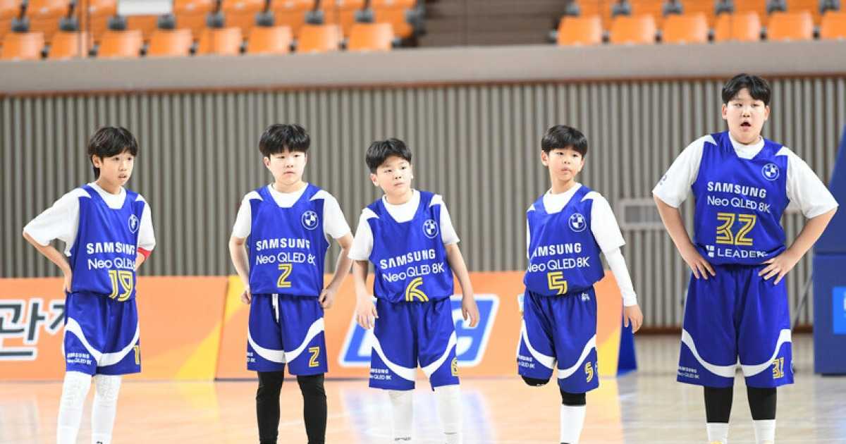 [JB화보] 2024 KBL 주말리그, U10 삼성과 SK 결승전 경기 화보 (삼성 34-18 SK)