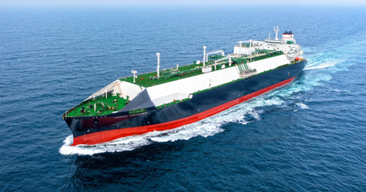 'LNG 1등' HD한국조선해양, 역대 최고가 수주···올해 목표 44% 달성