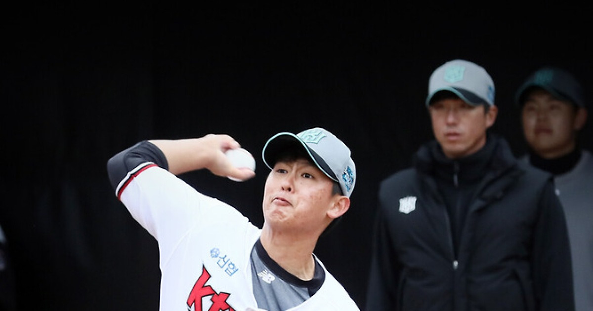 KBO 드래프트 110순위 막차 탔는데 147km를? 11라운드의 기적이 뜬다