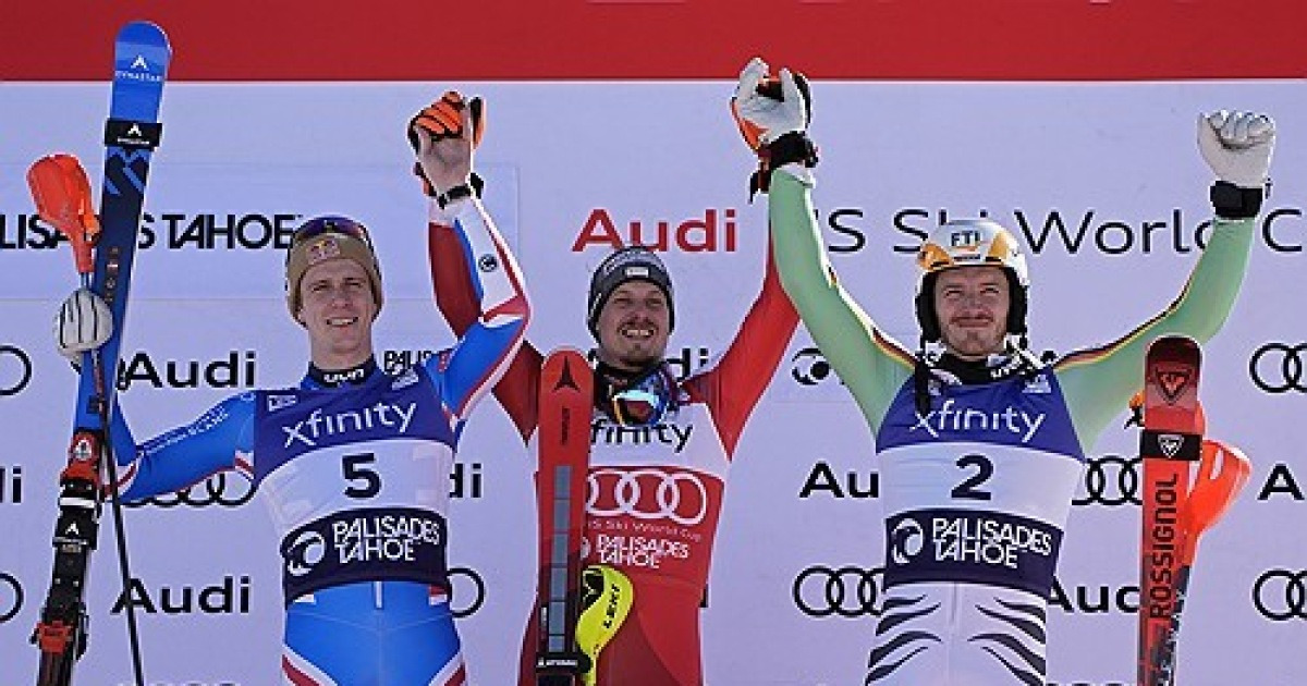 WCup Mens Slalom Skiing