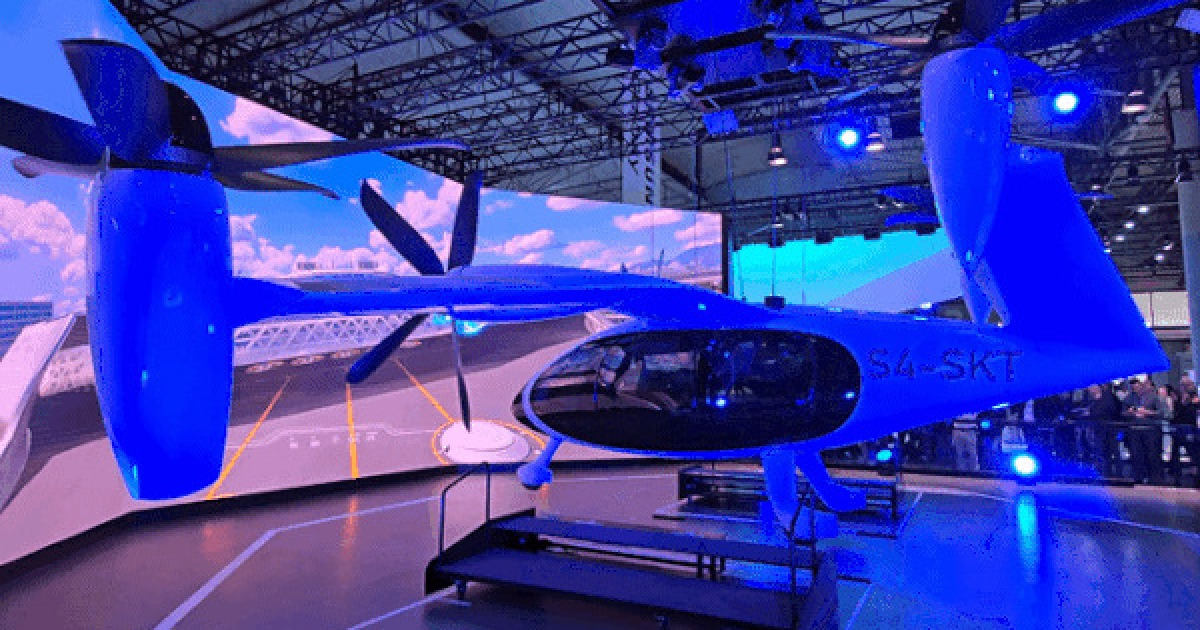 [MWC24] SKT, UAM 80㎝ 띄우자 곳곳서 환호 터졌다