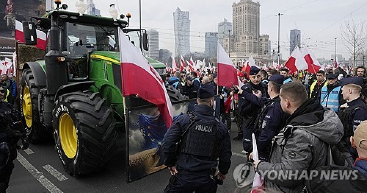 Poland Farmers Protest