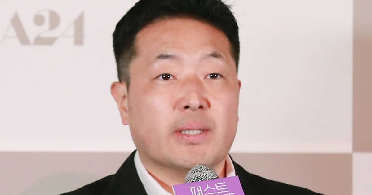 답변하는 고경범 CJ ENM 영화사업부장[★포토]