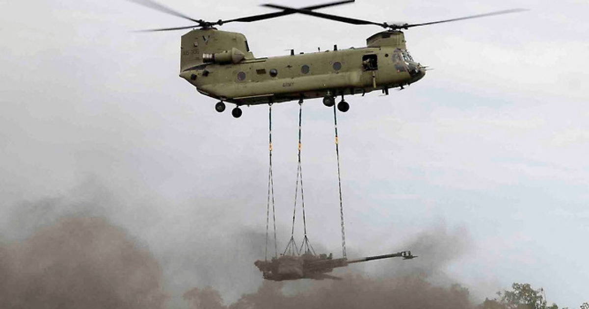 호주군의 CH-57 치누크 헬기