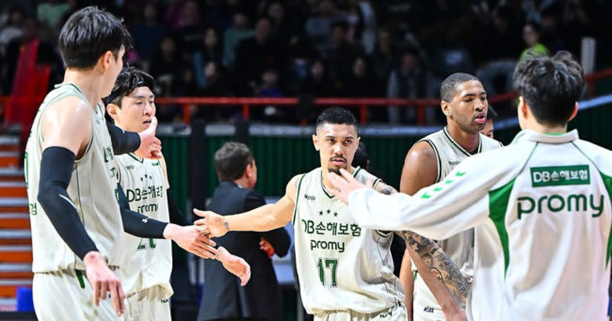 '로슨 32득점 14리바' DB, KCC 원정서 92-78 압승