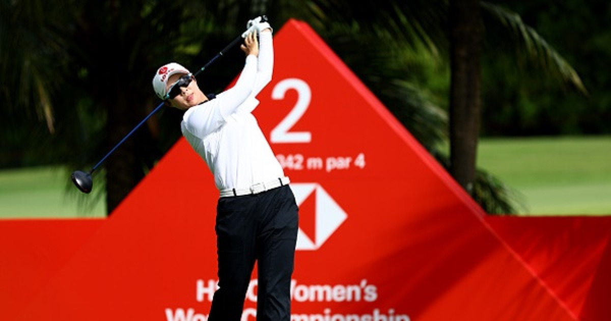 김효주, HSBC 위민스 월드 챔피언십 2R 공동 4위…선두와 3타차