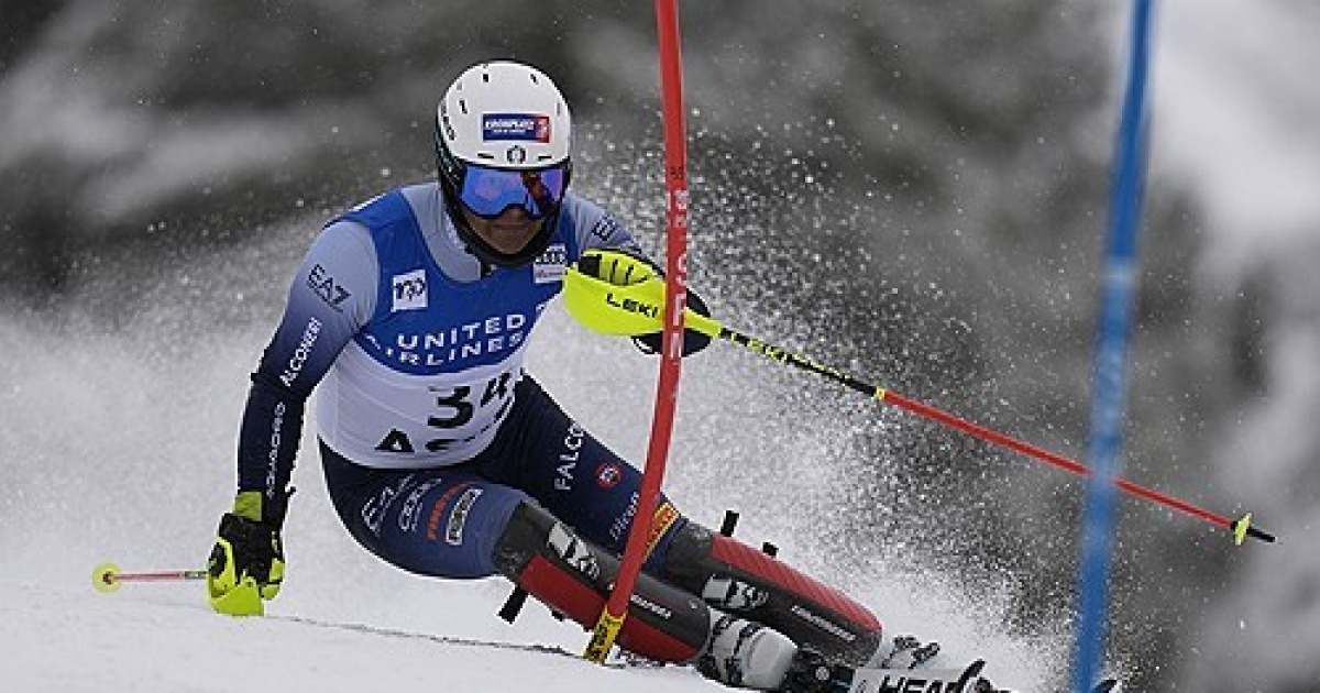 WCup Mens Slalom Skiing