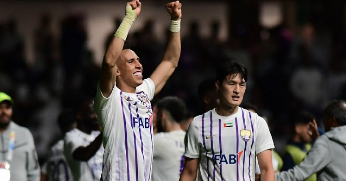 ‘국대 MF’ 박용우, 호날두에 판정승…알아인, 알나스르에 1-0 승→ACL 4강 청신호