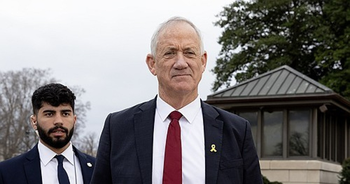 USA ISRAEL WASHINGTON GANTZ