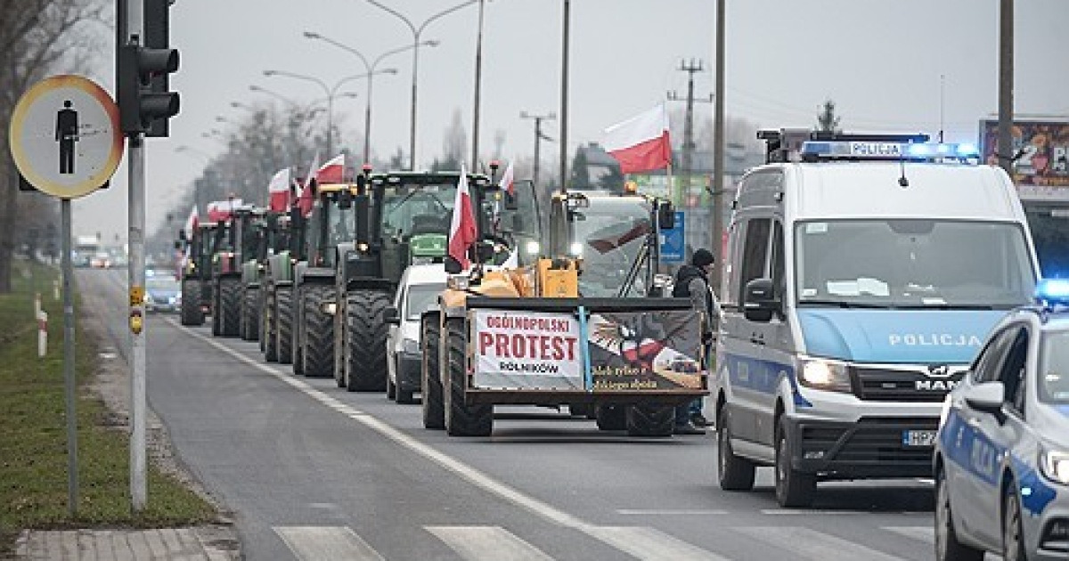 POLAND FARMERS PROTEST