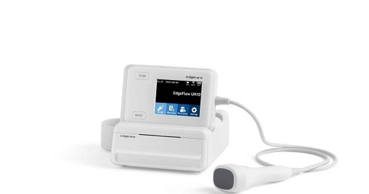 엣지케어, 초음파 방광용적 측정기 EdgeFlow UH10 미국 FDA 인증 획득