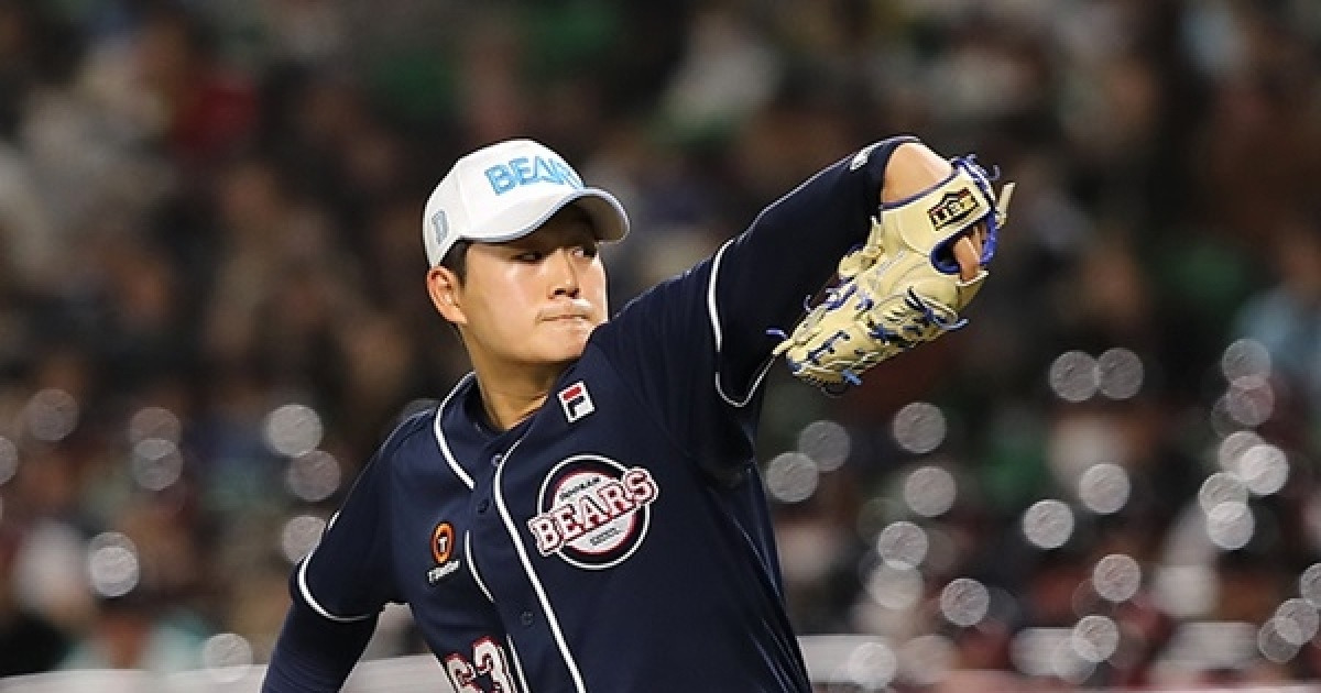 4G·8K·ERA 0·최고 152km 베어스 ‘괴물루키’ 첫해부터 캠프 MVP…그런데 “전혀 예상도 못했다” 왜?
