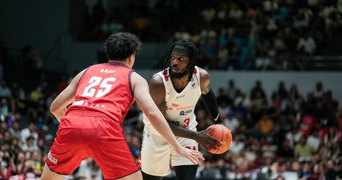 [EASL] MVP 토가시에 무너진 SK, 워니 폭격에도 2시즌 연속 준우승