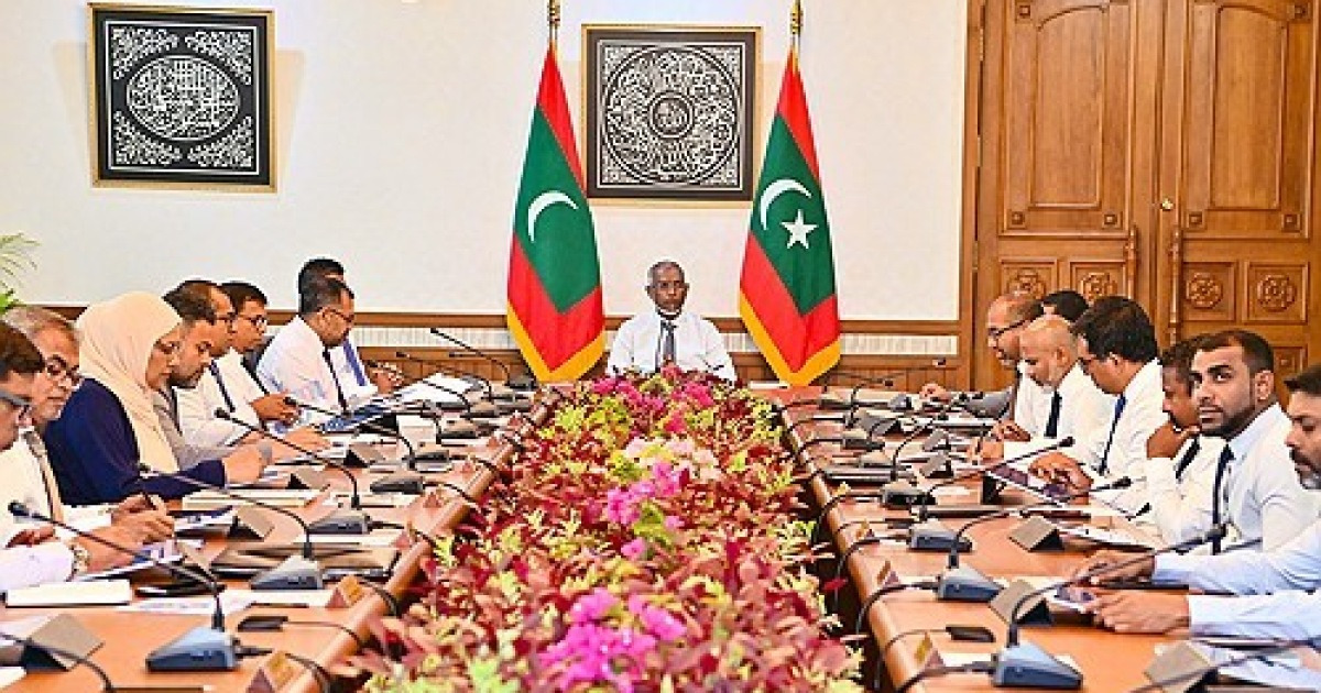 MALDIVES GOVERNMENT CABINET MEETING