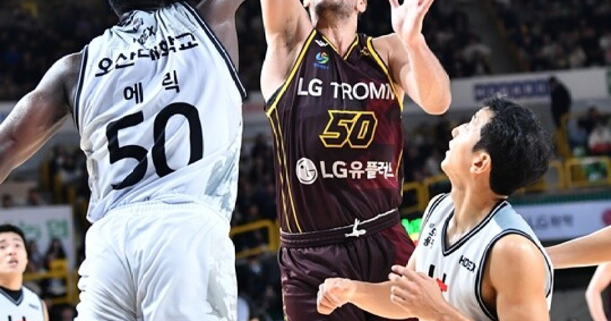 [BK 리뷰] ‘3Q 30-15’ LG, KT 제압 … KT와 공동 2위, KT와 상대 전적은 4승 2패