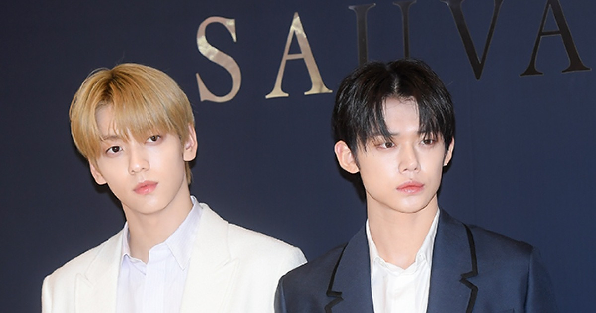 [TD포토] TXT 수빈-연준 '은혜로운 비주얼'